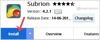 How to Install Subrion via Softaculous in cPanel? - Host Duplex Knowledgebase