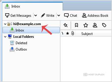 How to check for new email in Mozilla Thunderbird? - Host Duplex Knowledgebase