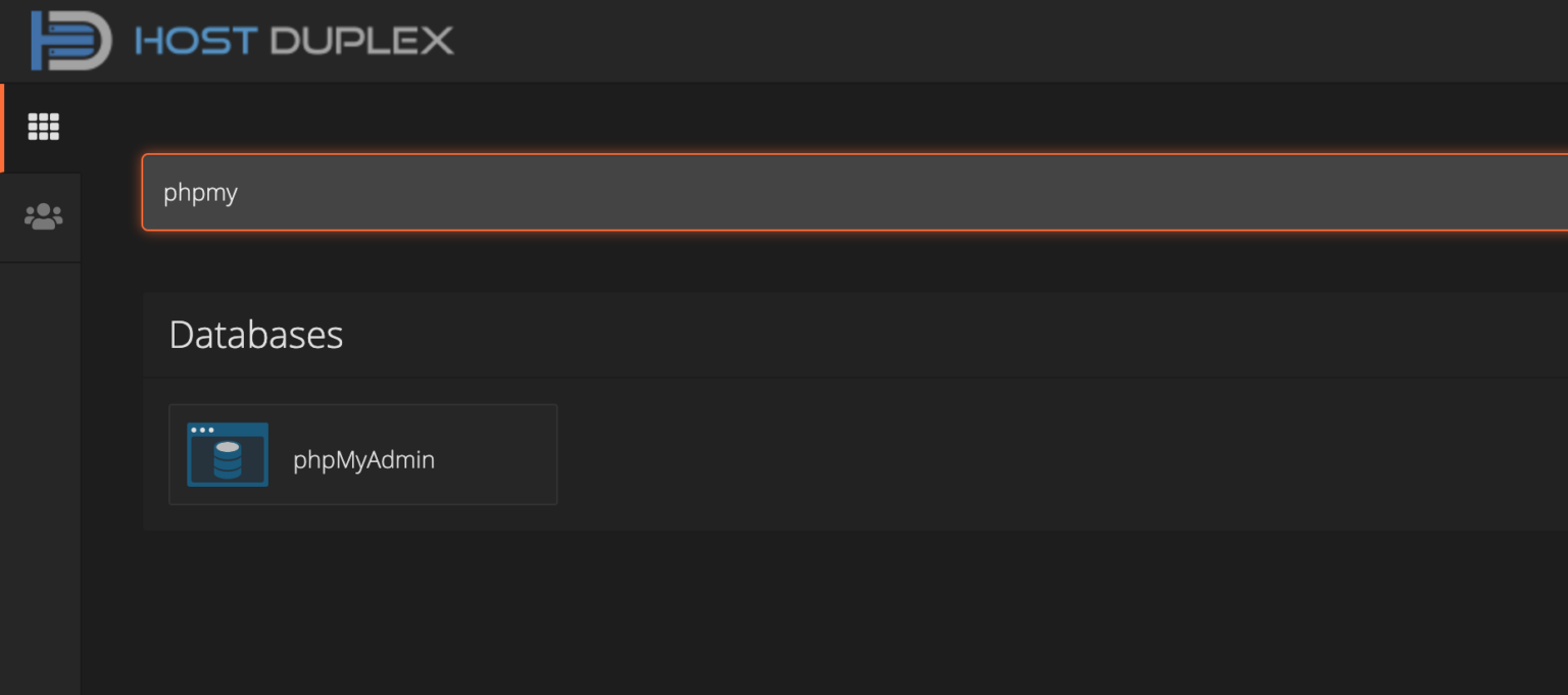 How to change mySQL table name in phpMyAdmin - Host Duplex Knowledgebase